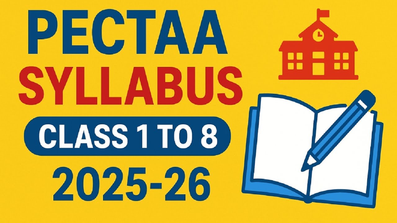 PECTA SBA Syllabus 2025-26 | Updated Syllabus for All Classes 1–8 ...