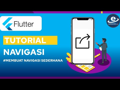FLUTTER 02. Membuat Navigasi Sederhana - YouTube