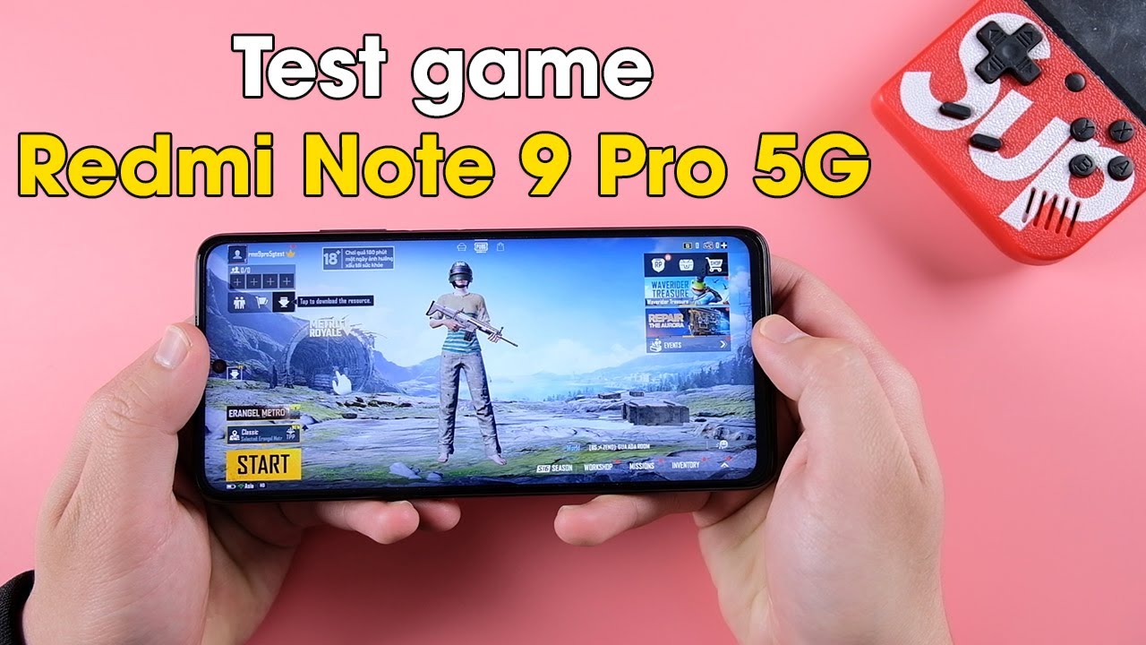 Test game Redmi Note 9 Pro 5G: Snapdragon 750G chơi tốt, pin ngon - YouTube
