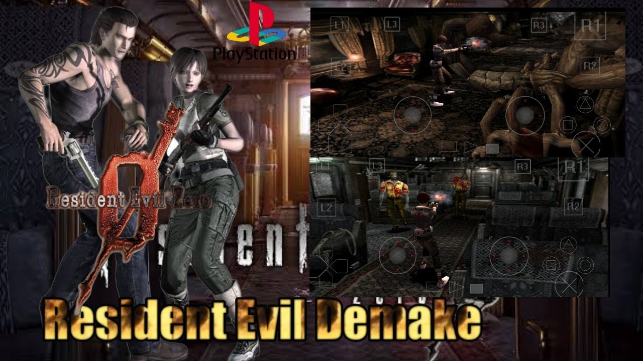 PS1 DEMAKE - Resident Evil 0 Zero (Resident Evil 2 Mod)+link download ...
