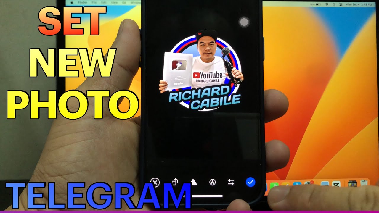 How to Set New Photo on Telegram | Change profile picture on Telegram ...