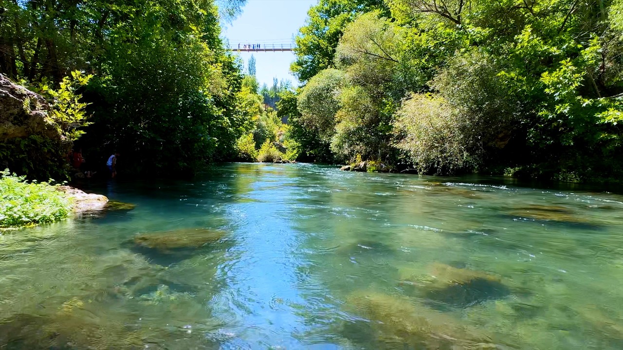 The Hidden Paradise of GökSu Waterfall in Turkey - YouTube