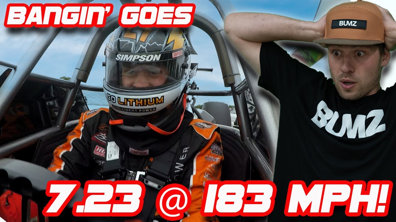 Jake Sherbrooke’s First Time in a Dragster at Brainerd International ...