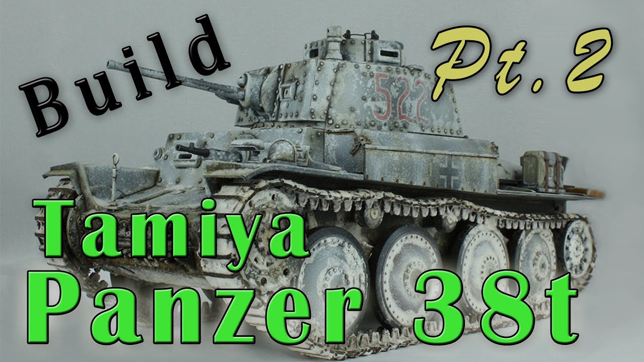 Tamiya 1/35 Panzer 38t Build Pt.2 - YouTube