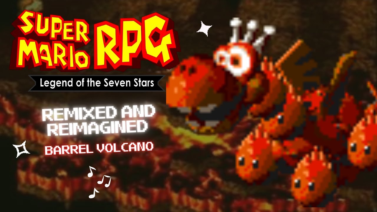 Super Mario RPG Barrel Volcano Remix ~Super Mario RPG!!!! - YouTube