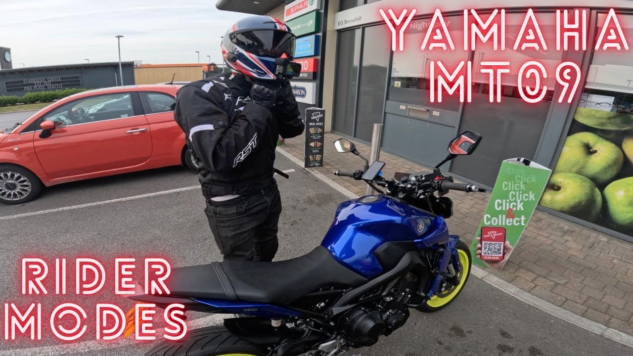 Yamaha MT09 FZ09 Rider Modes Explained (GEN2) - YouTube