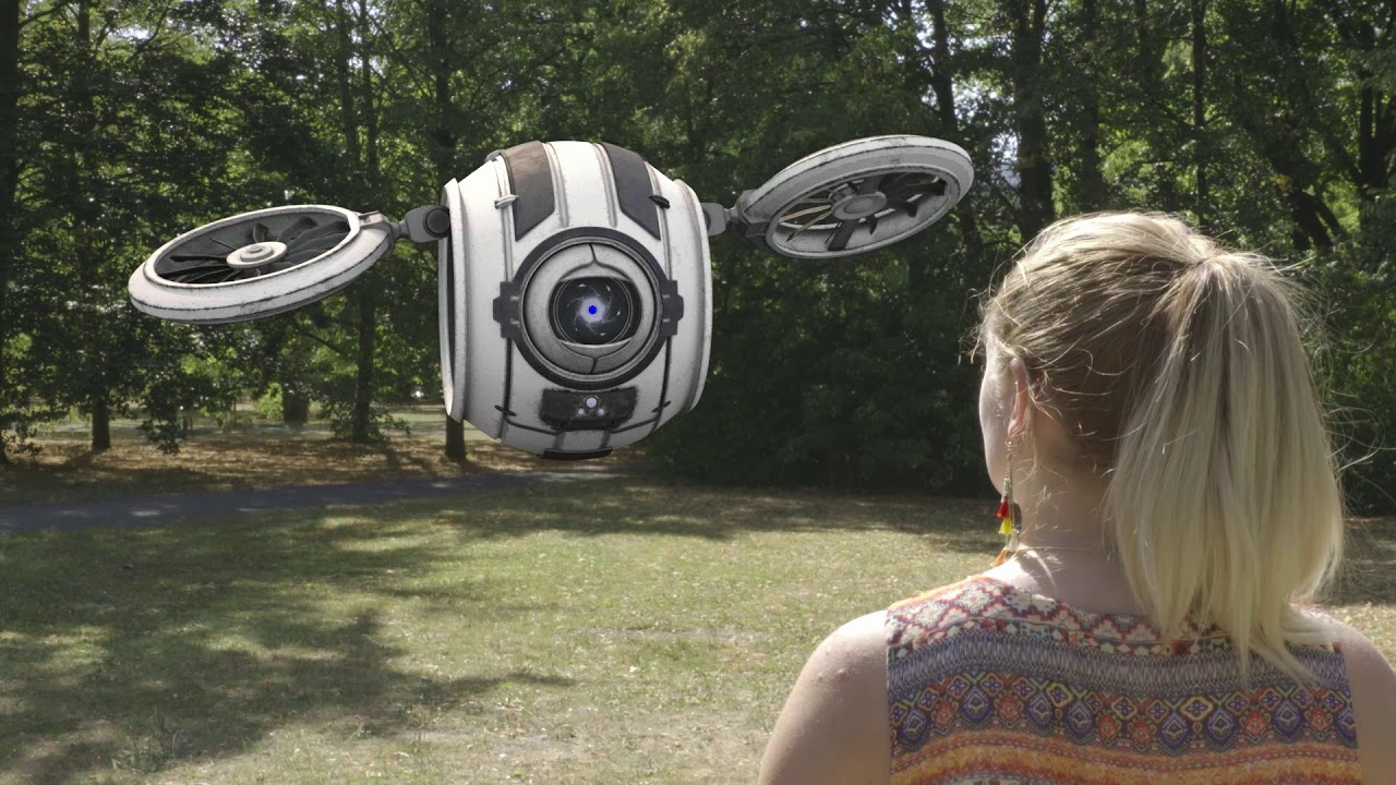 Drone Attack - 3D-Animation integrated into real footage - YouTube