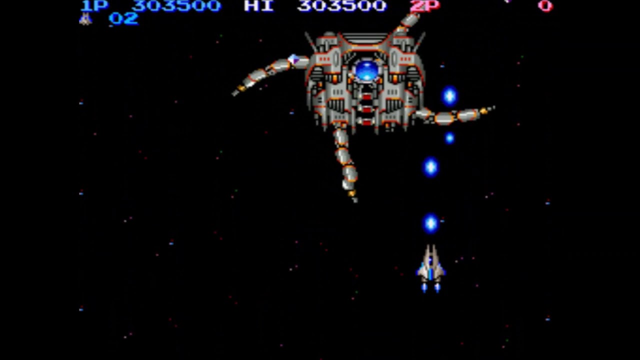 MAME 沙羅曼蛇 Salamander (Tetran, Fast Kill) - YouTube