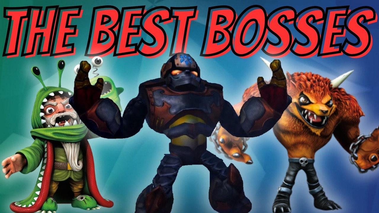 The Best Boss Battle From Each Skylanders Game - YouTube