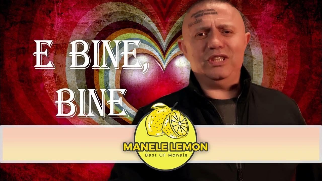 Nicolae Guta - E bine, bine | Manele Lemon 2024 - YouTube