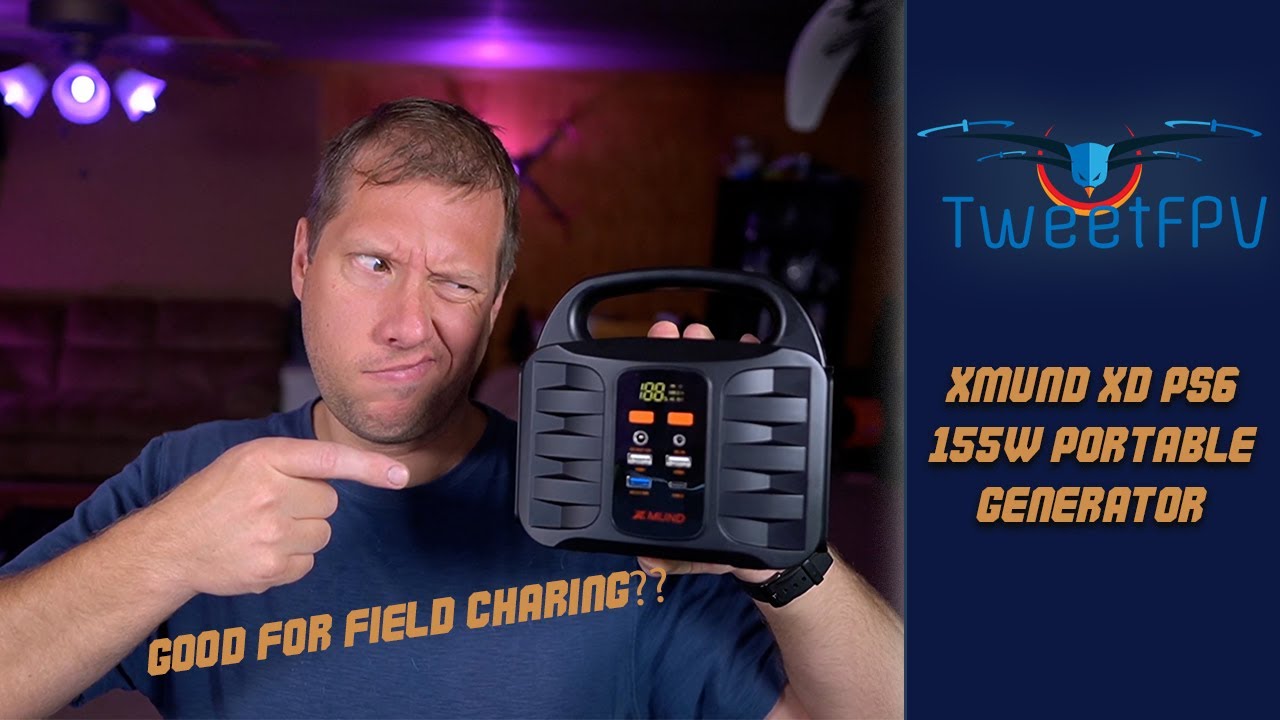 Xmund XD-PS6 Portable Generator 155W! #generator #field_charge - YouTube