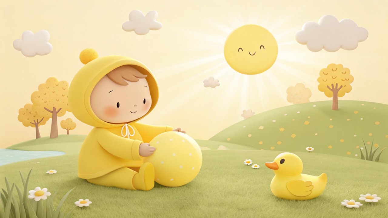 Color Yellow Song | Learn Colors for Kids | Good Song Kids - YouTube