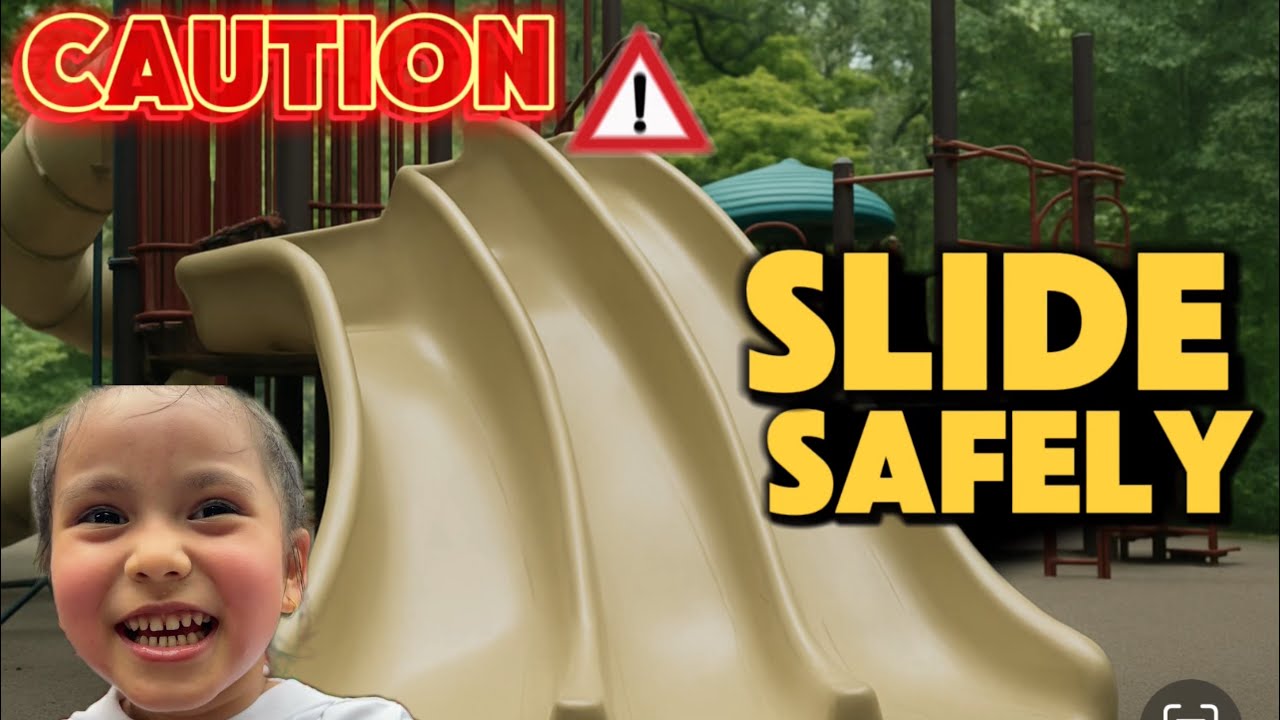 Slide Safety for Kids 🛝 | DOs and DON’Ts at the Playground! 🚨PLAYGROUND ...