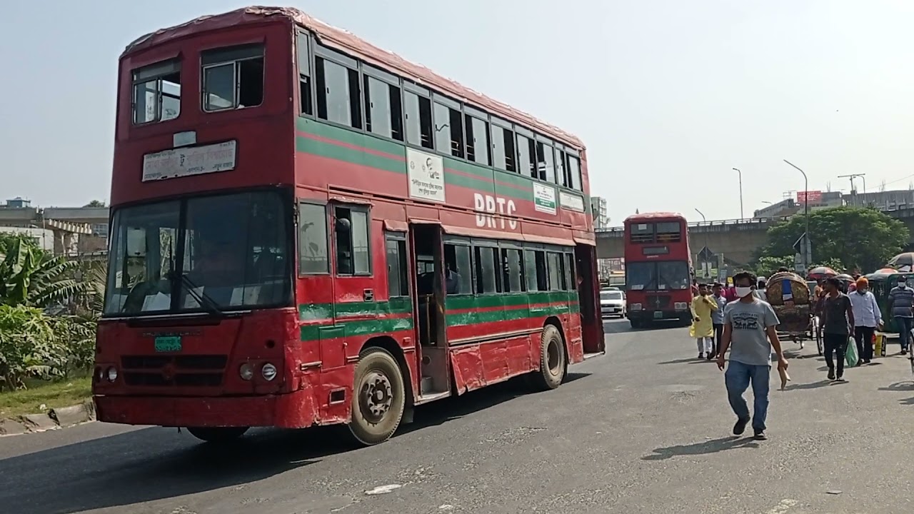 পরিবহন ধর্মঘটেও চলছে বিআরটিসি বাস | BRTC Bus Running During The Closure ...
