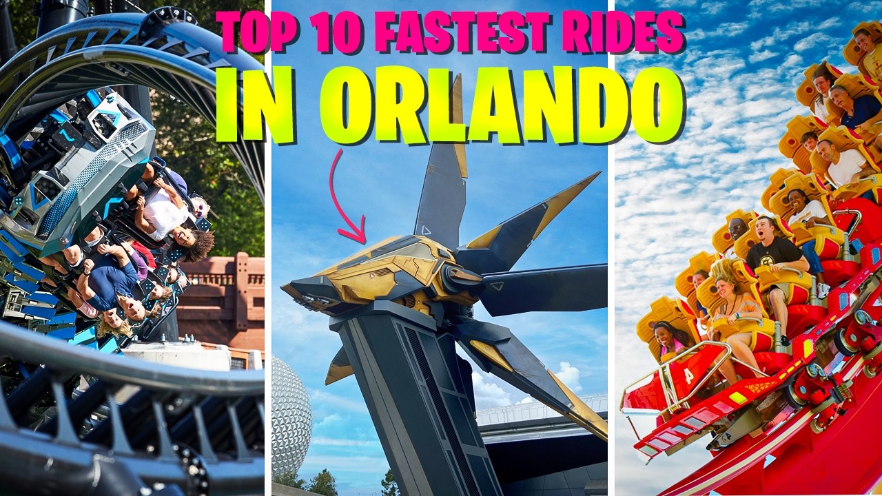 Top 10 Fastest Thrill Rides in Orlando -Disney World, Universal Studios ...