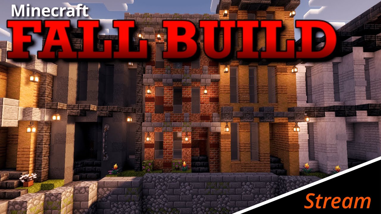 The Ultimate Minecraft Fall Build Project! - YouTube
