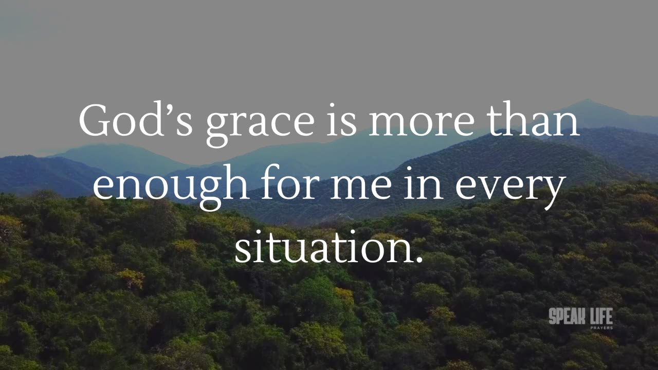 GRACE FOR EVERY SEASON: Walking in God’s Grace Daily | Morning ...