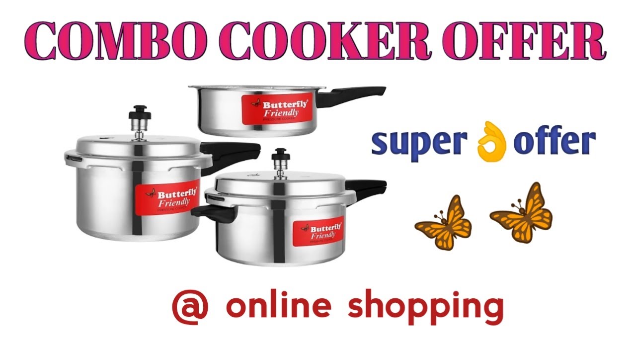 unboxing and review of cooker /online shopping/ butterfly cooker - YouTube