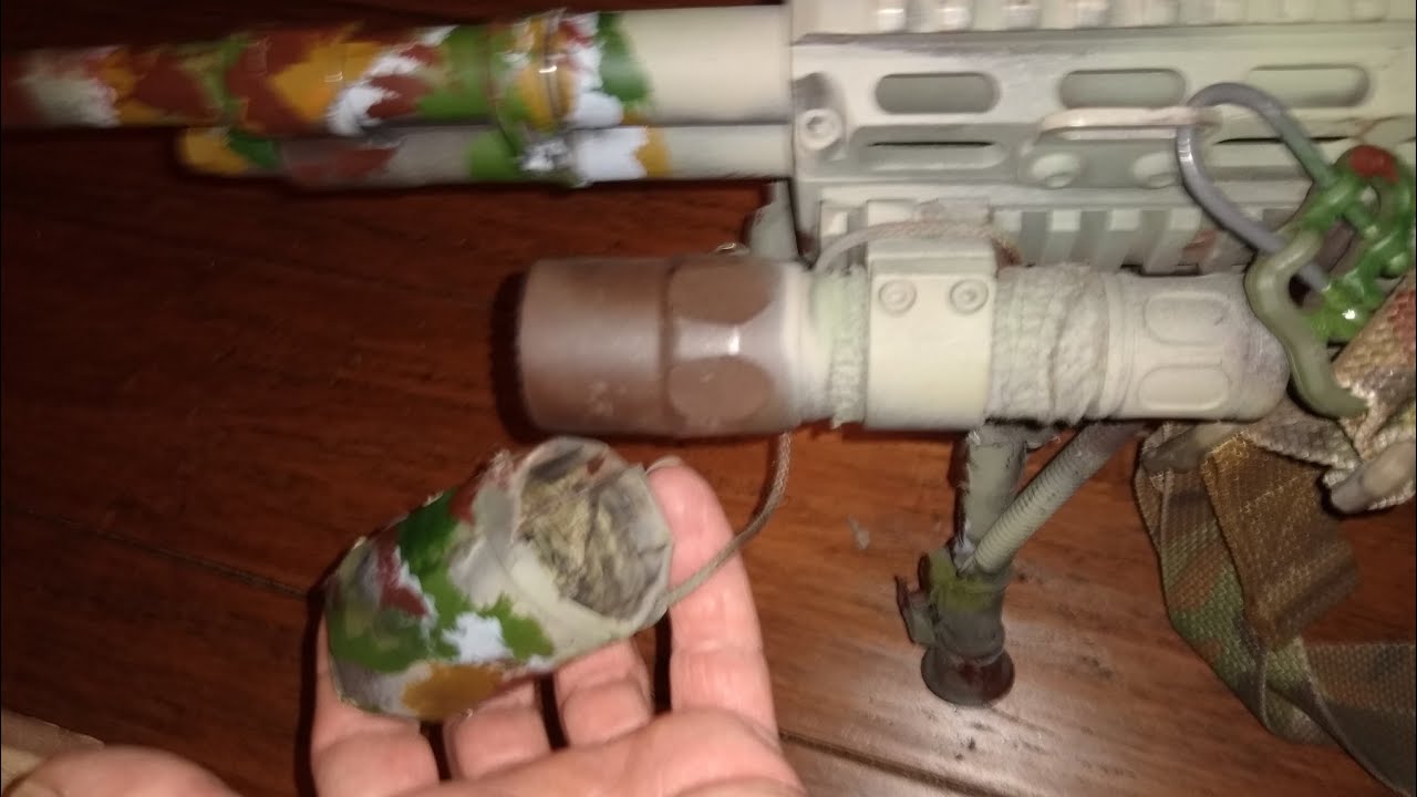 DIY Torch/ Weapon Light Cover - YouTube