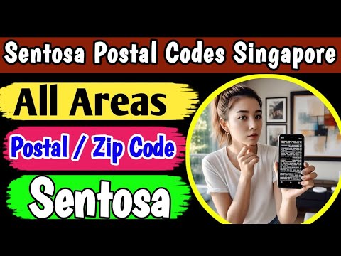 Sentosa Singapore postal code list - YouTube