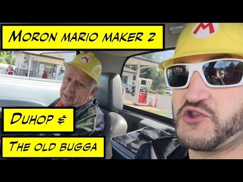 Duhop MEGA MORON MARIO MAKER part 2 - YouTube