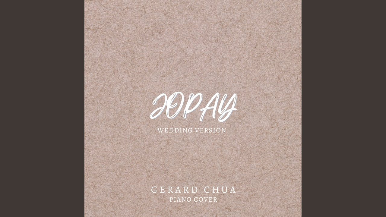 Jopay by Gerard Chua - Samples, Covers and Remixes | WhoSampled