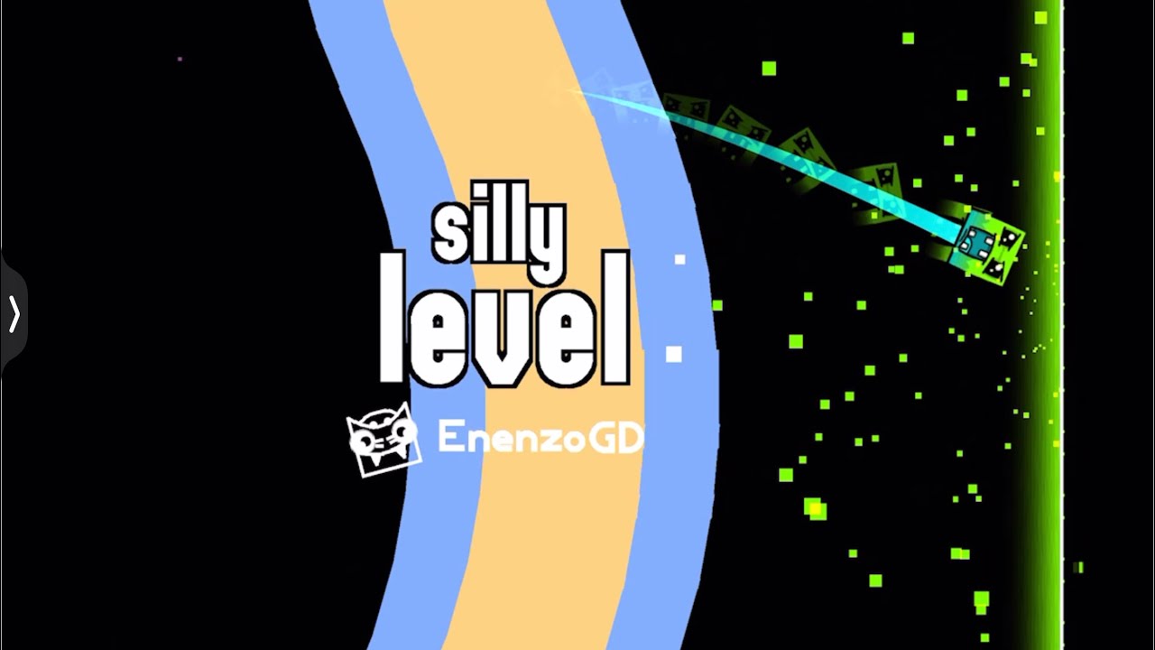 Geometry dash daily level silly level!!!! - YouTube
