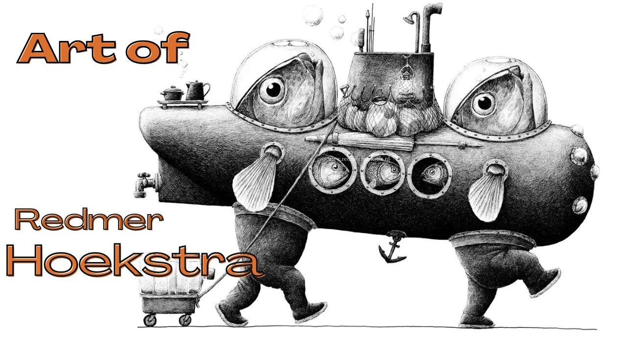 Surrealistic Art of Redmer Hoekstra, Netherlands - YouTube