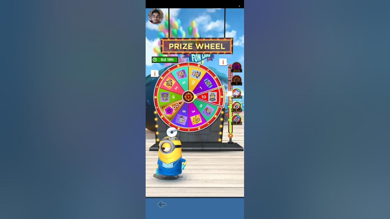 Prize wheel mega reward #12 | Minion Rush | - YouTube