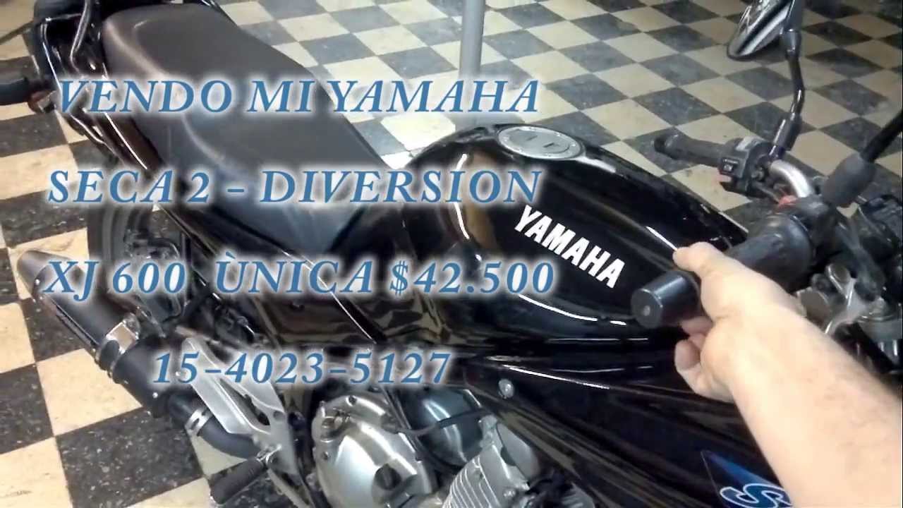 YAMAHA SECA 2 / DIVERSION XJ 600 VENDO 92 UNICA POR SU ESTADO - YouTube