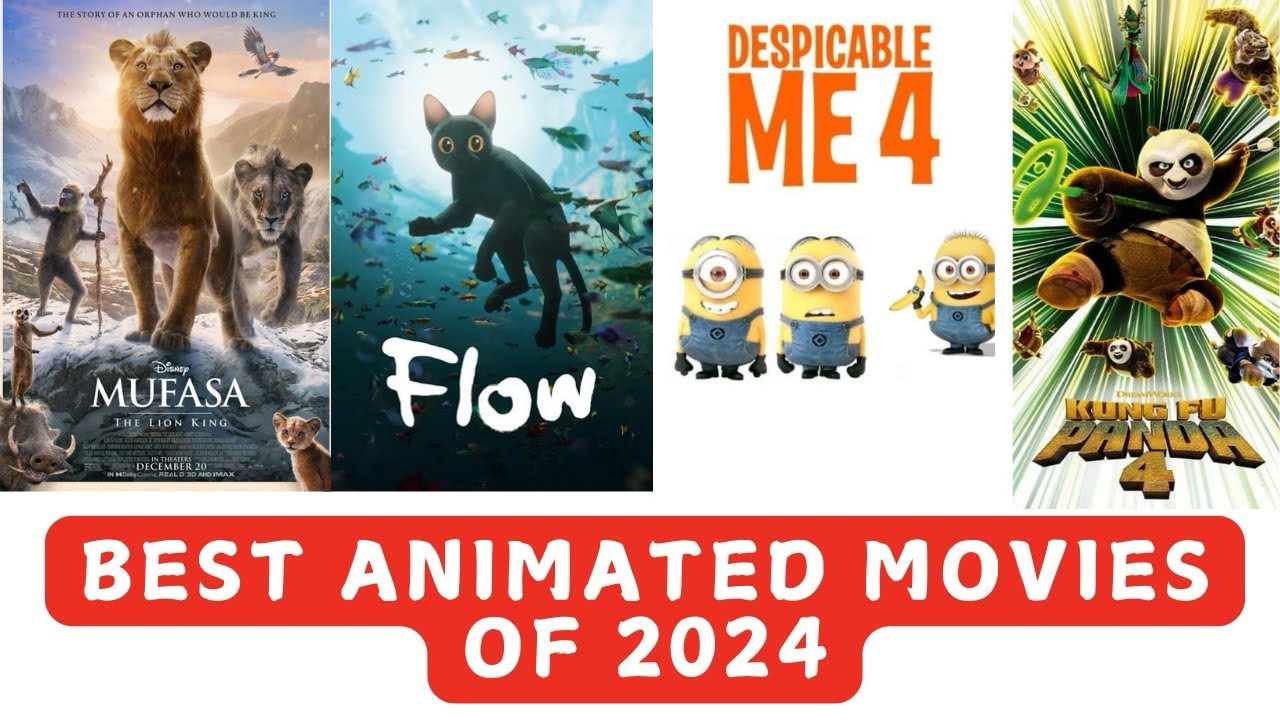 Best Animated movies of 2024 | Top animated movies of 2024 | Animated ...