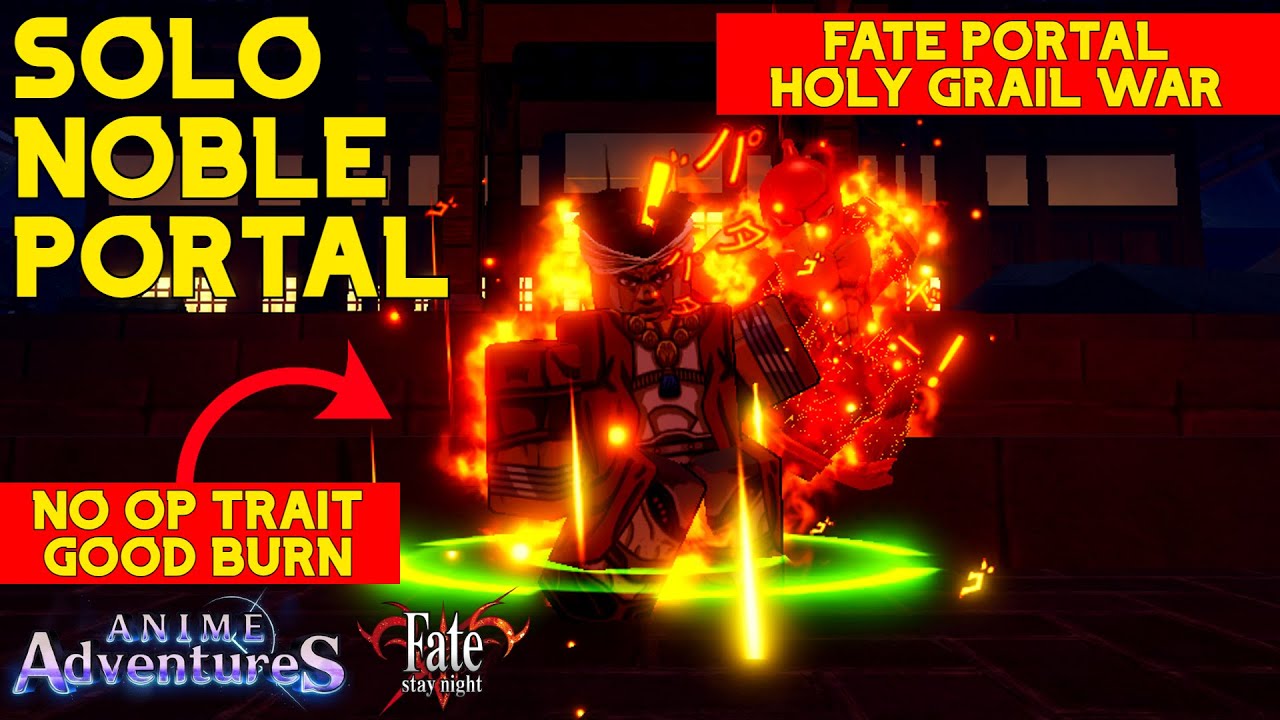 SOLO PORTAL NOBLE ( AVDO ) | ROBLOX ANIME ADVENTURES INDONESIA - YouTube