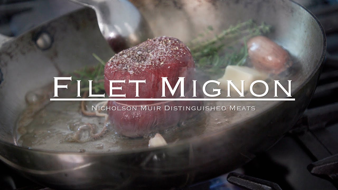 How To Cook Restaurant Quality Filet Mignon At Home. - YouTube
