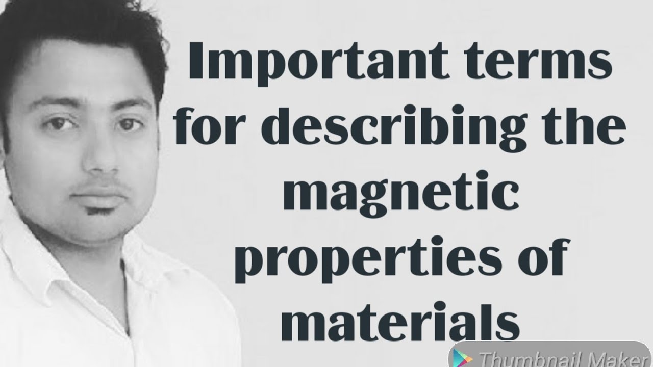 Magnetic Properties Of Materials Class 12 YouTube magnetic-properties-of-materials-class-12-youtube