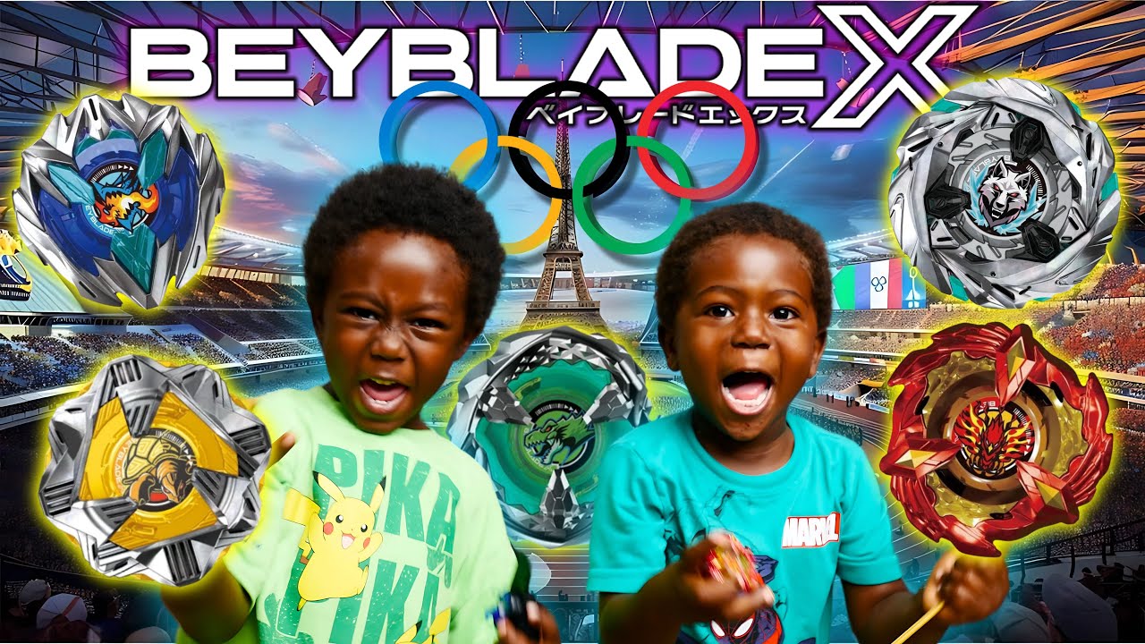 BEYBLADE OLYMPIC TRAINING!! - YouTube