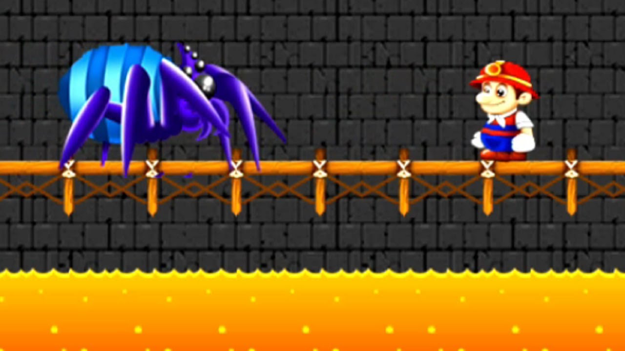MARIO vs GIANT SPIDER | SUPERMARIO mário - YouTube