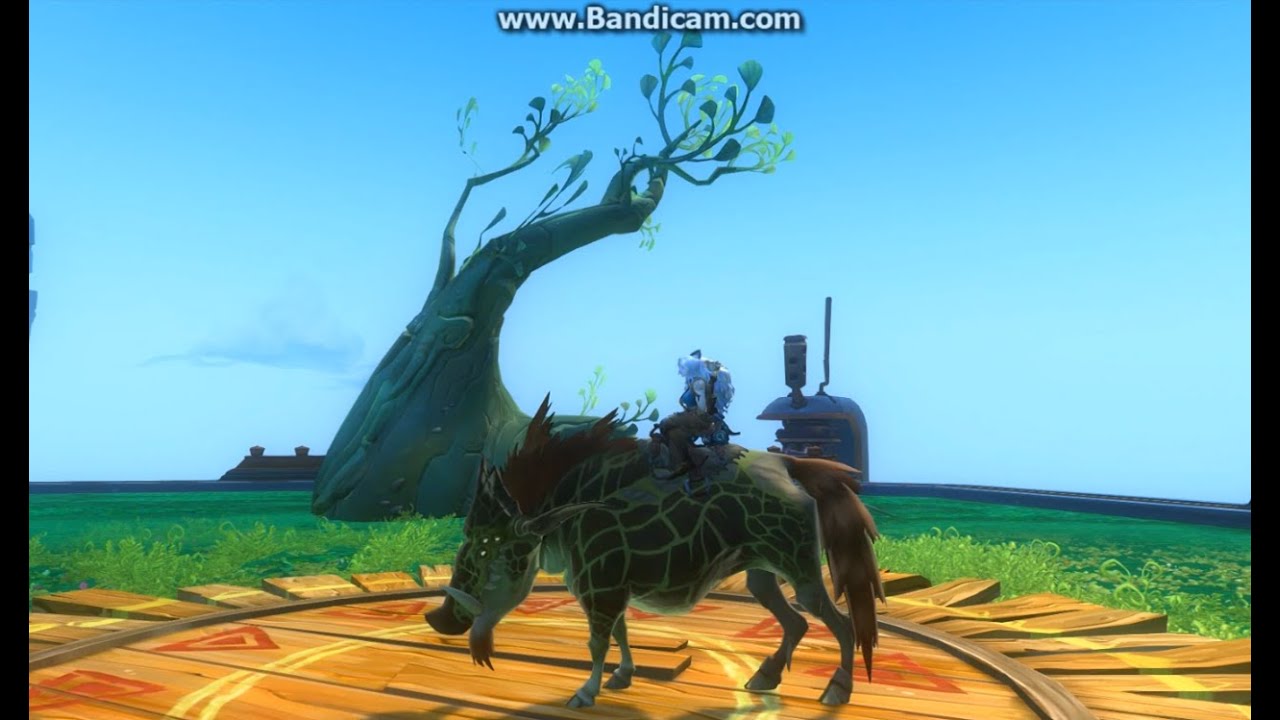Wildstar - Warpig (reptilian) mount - YouTube