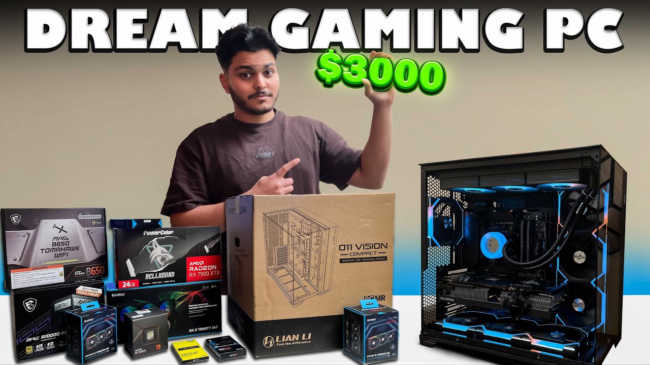 Building My Ultimate DREAM Gaming PC | First Build - YouTube