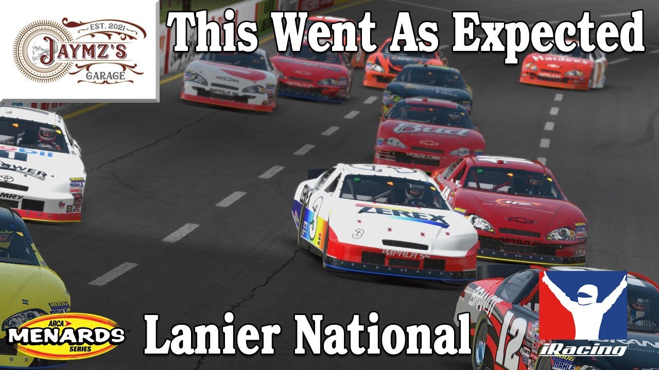 ARCA 2022 Season 1 Week 6 - Lanier National Speedway - YouTube