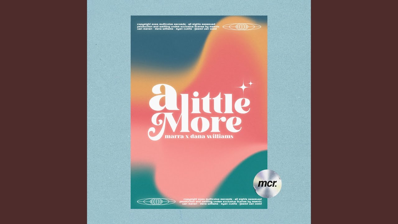 A Little More (feat. Dana Williams) - YouTube