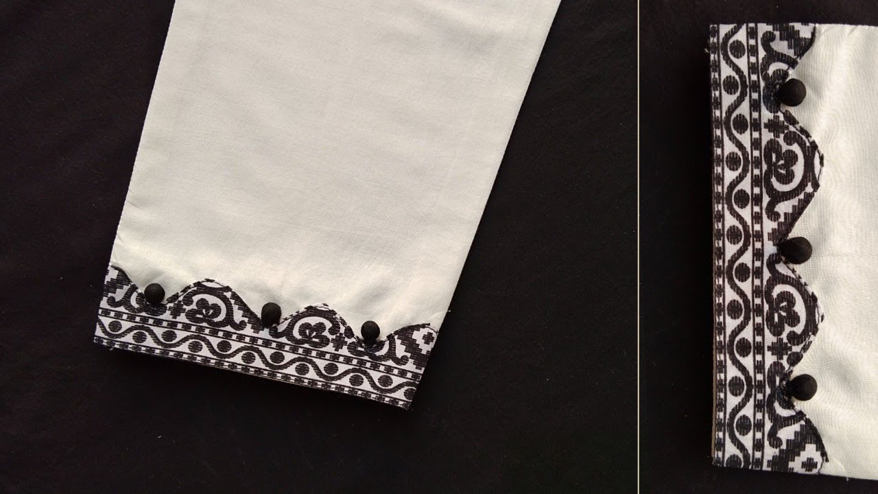 Very simple trouser design with potli button | Step by step | The ...
