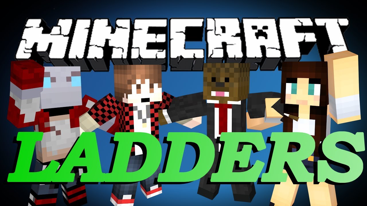 Minecraft RULER OF THE LADDERS Minigame w/ BajanCanadian, NoochM and ...