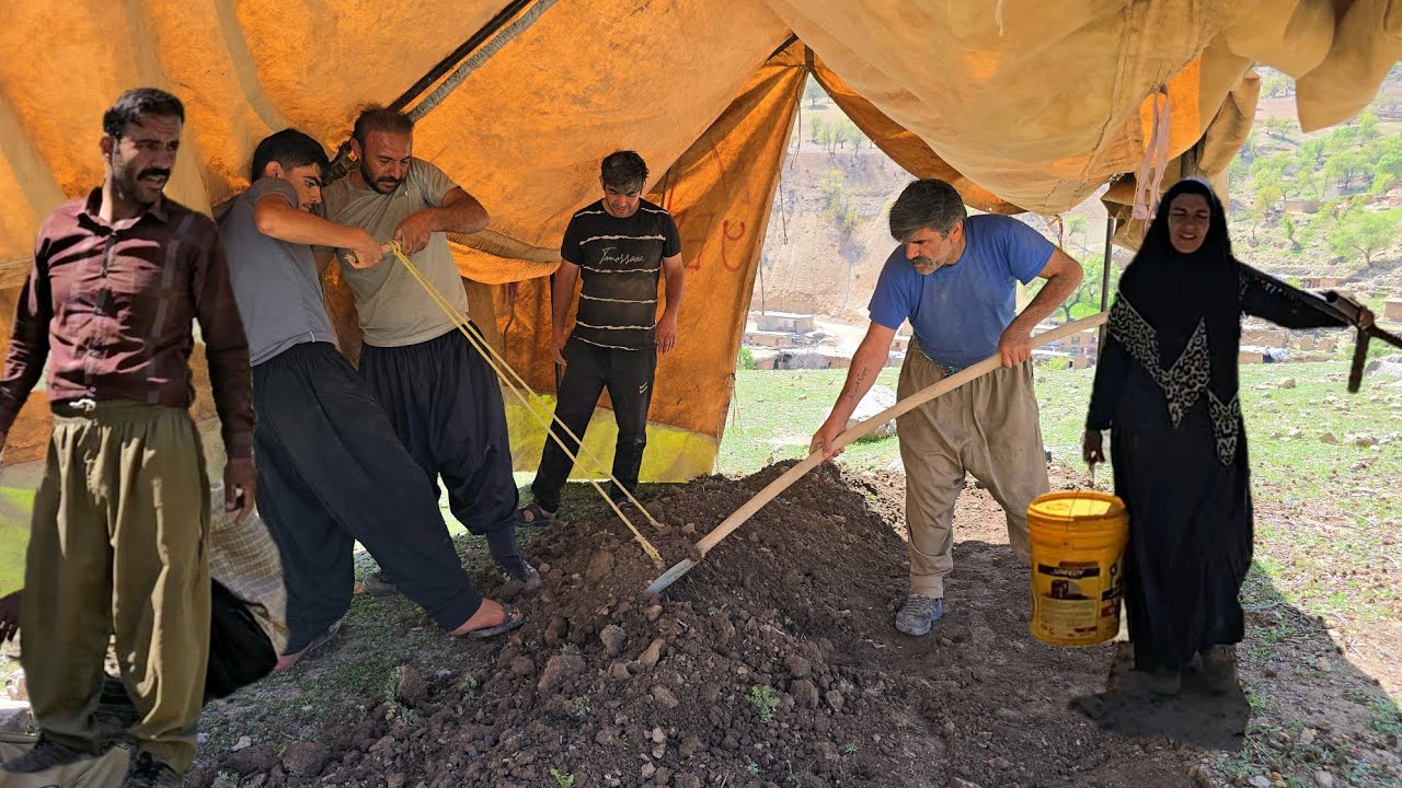 Nomadic Journey: Nayeb Family's Migration to the Banks of the Khersan ...