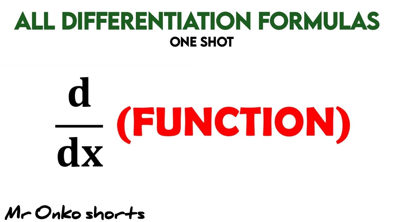 Tricks to learn derivative formulas🔥🎯|Differentiation formulas tricks👍😍 ...