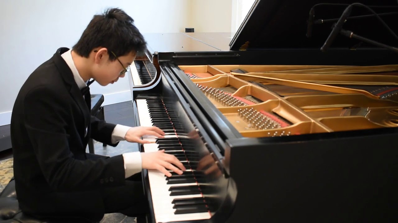 Richard Sheng plays Schulz-Evler Arabesques on Themes by Johann Strauss ...
