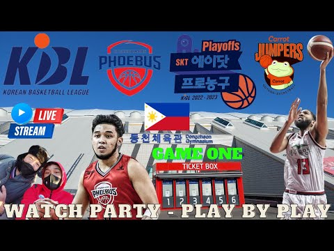 Ulsan Hyundai Mobis Phoebus vs Goyang Carrot Jumpers - KBL Post-Season Live - Play By Play