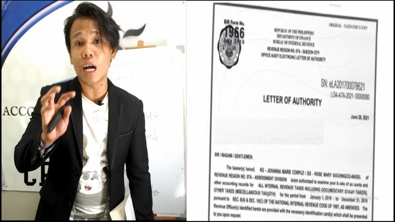 How to CANCEL BIR Letter of Authority (LOA)🤔 - YouTube