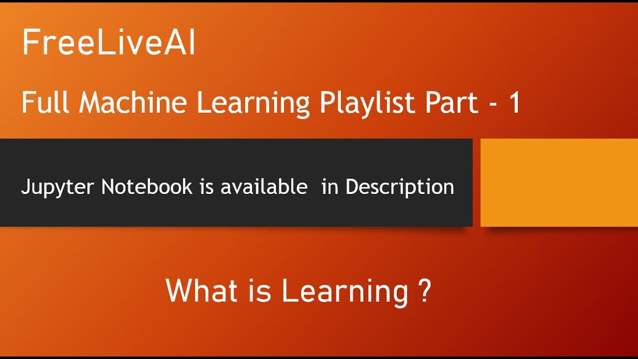Machine Learning for Beginners | Tutorial - 1 Introduction of Machine ...