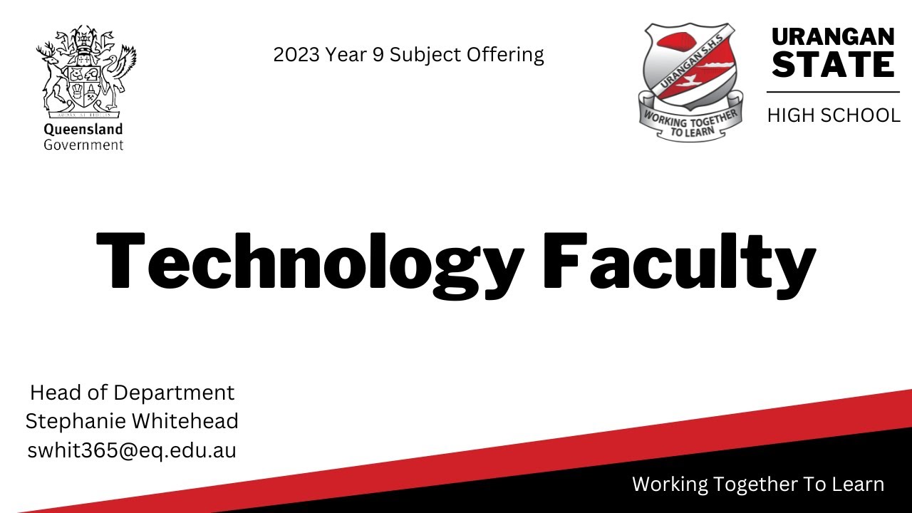2023 Year 9 Technology Faculty - YouTube
