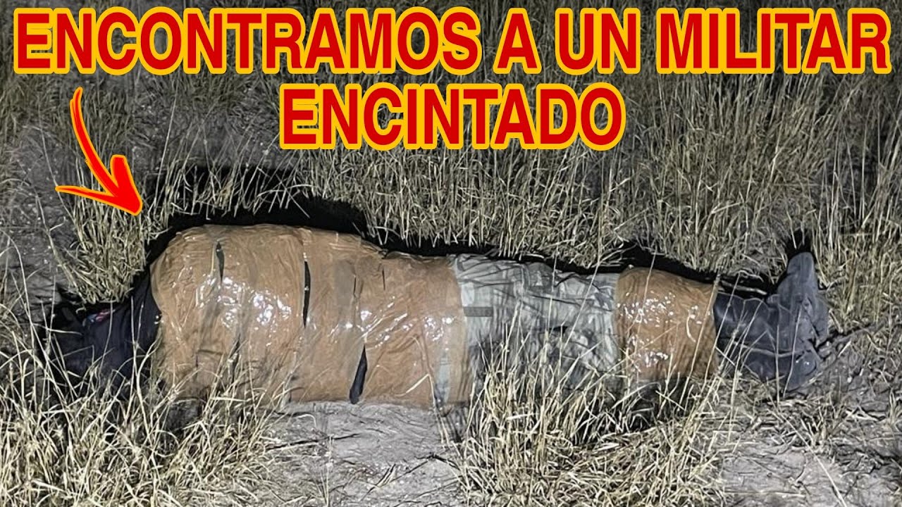 ENCONTRAMOS A UN MILITAR ENCINTADO - YouTube